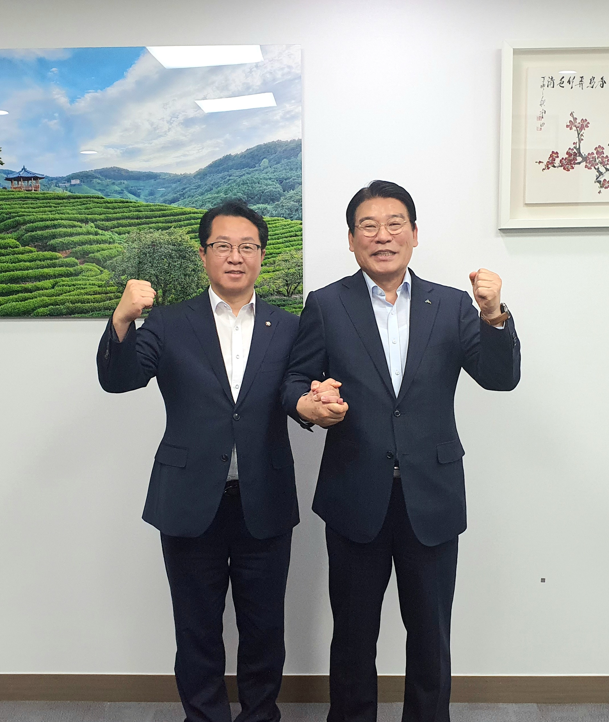 더불어민주당 문금주 국회의원실 방문 - 산림조합중앙회